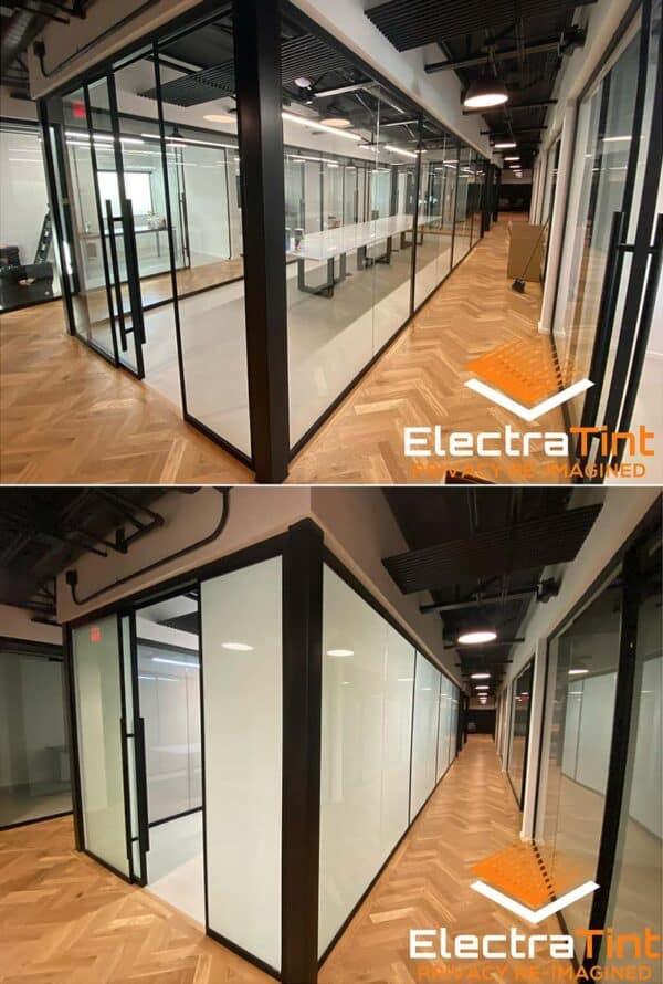 Conference Room and Office Electrochromic Smart Window Tint | ElectraTint